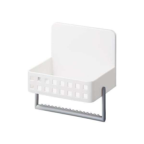 ランドリーホワイト/ランドリー/8070・Color:ホワイトStyle:ランドリーPatternName:洗剤ラック・パッケージ個数:1・本体サイズ:約 W18.5×D16×H19.5cm・内寸サイズ:約 W16.4×D12.4×H4.8...