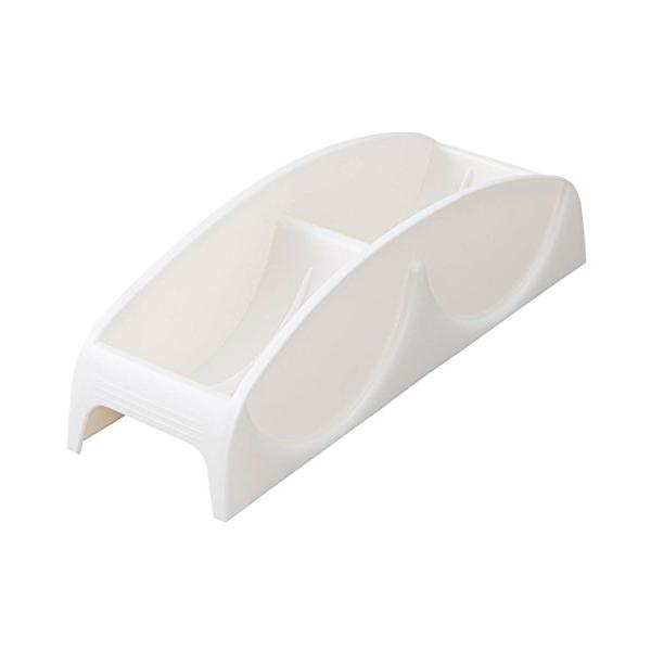 ホワイト/12cmまでのお皿用/SD-KS・Size:12cmまでのお皿用PatternName:お皿収納・パッケージ個数:1・製品サイズ / 幅8.4×奥行27×高さ7.5cm・材質 / ポリプロピレン・原産国 / 中国・お皿を立てて省ス...