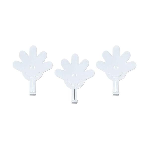 ママの手 ホワイト 3個入2359ホワイト/幅13.5×奥行5×高さ16cm/なし・Color:ホワイト・パッケージ個数:1・作りたてのママの愛情そのままオムライスのケチャップやケーキのクリームがラップにくっつくのを防ぎます・お皿の縁にサッ...