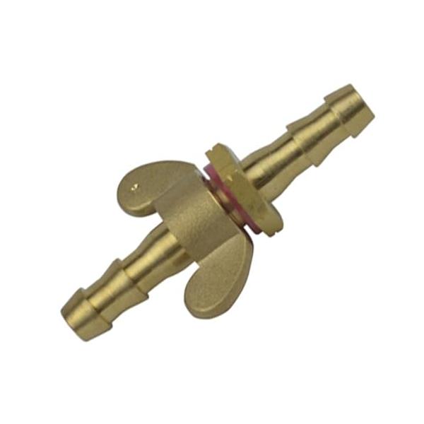 蝶金具-/径8.5/DP-033・Size:径8.5Style:蝶金具・パッケージ個数:1・接続ネジ規格:G1/4(ISO)