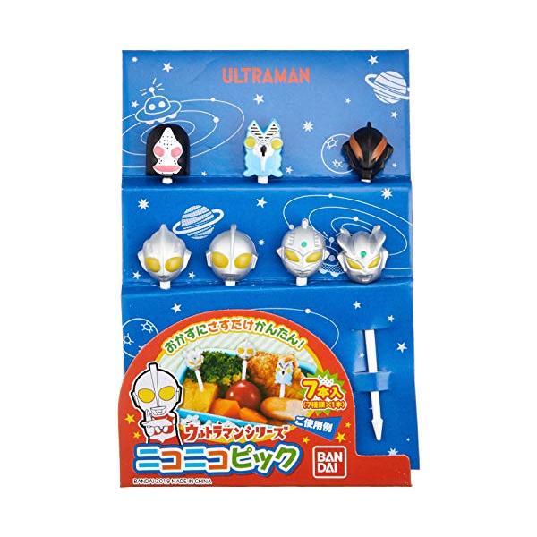 ニコニコピック ウルトラマンシリーズ/7本入(7種類×1本)/2407832・パッケージ個数:1・本体サイズ:約1.3×0.7×5.5cm・材質:ABS樹脂・原産国:中国・7本入(7種類×1本)・耐熱温度:約70度