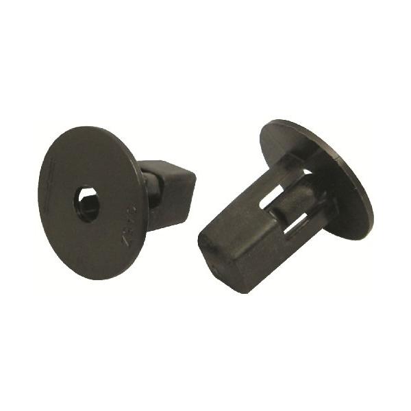 10個ブラック/-/PTF0A5Z・パッケージ個数:1・ネジ径:M6(br)適合穴径:8.5(br)適合板厚:1.0~2.5mm(br)●カラー:黒