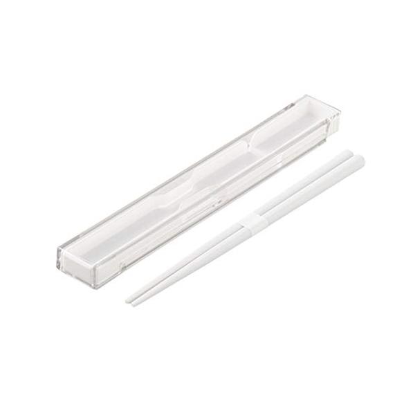 箸・箸箱セット 18cm白/S/4972242796262・PatternName:箸・箸箱セット 18cm・パッケージ個数:1・パーツ全てに抗菌剤を配合。・お箸を入れてもカタカタならないお箸ストッパー付き。・またお箸が取り出しやすい折れ曲...