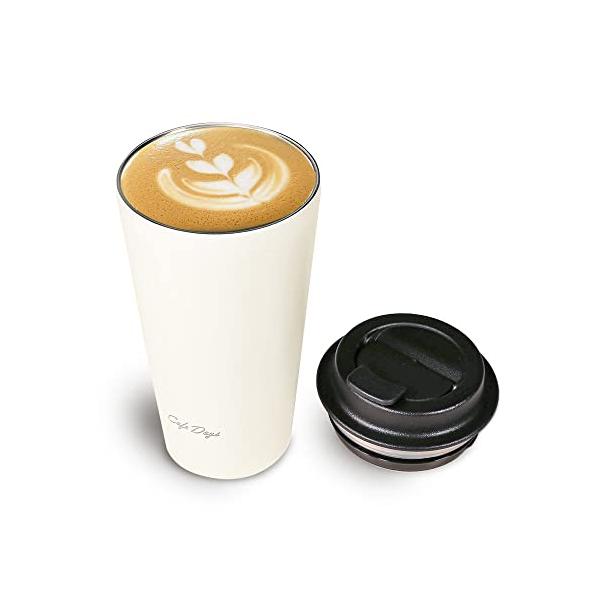 トラベラーリッド付きタンブラーホワイト/350ml/NCD-TLT350・Style:トラベラーリッド付きタンブラーColor:ホワイトSize:350ml・パッケージ個数:1・商品サイズ(cm)：直径約8.3×高さ約16.8・質量：約27...