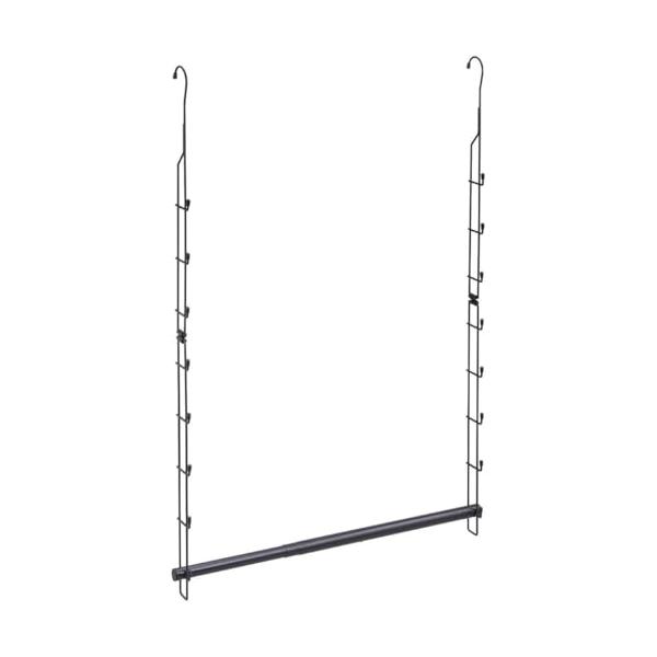 a.吊り下げハンガー 伸縮タイプブラック/幅49・55・61・67・73・79×奥行6.5×高さ97.7cm/CH-EX・Style:a.吊り下げハンガー 伸縮タイプ・パッケージ個数:1・製品サイズ / 幅49・55・61・67・73・79...