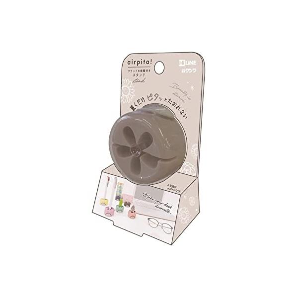 ブラウン/-/AK059BR・Color:ブラウン・パッケージ個数:1・仕様空気の力でくっつく吸盤で、置くだけピタッと倒れないスタンド・特徴1本体のスリット部にペンやカードを立てて使える・特徴2「PUSH」を押せばワンタッチで簡単に外れる・...