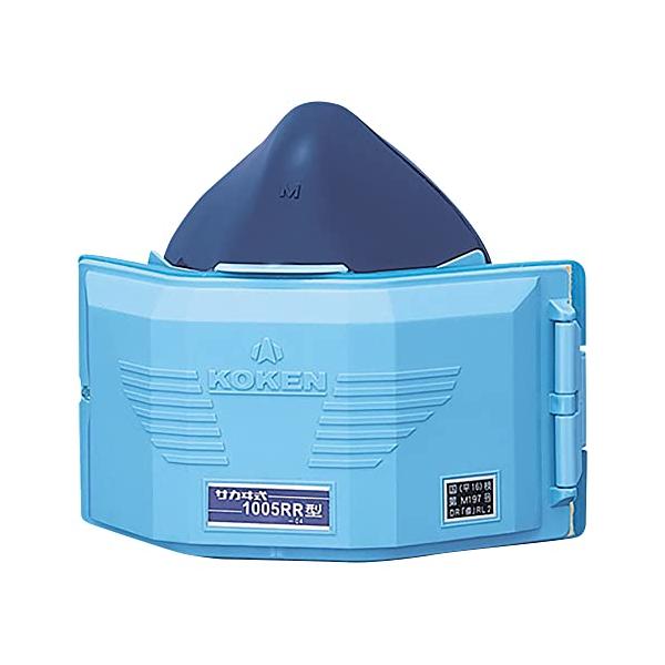 R-08型ブルー/レギュラー/1005R-08・パッケージ個数:1・溶接面にぴったりの溶接作業用に最適な防じんマスクです。・フィットチェッカー内蔵：レバーを引くだけでフィットテストができる・ミクロン：RL区分に対応、驚異の静電フィルター。ミ...