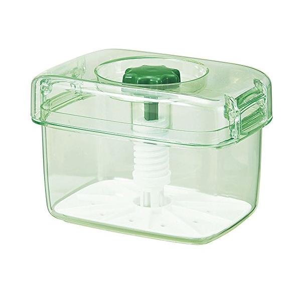 3.1Lグリーン/-/K-30/SG・Style:3.1L・パッケージ個数:1・サイズ:幅24.5×奥行15.5×高さ16cm・本体重量:674g・素材・材質:本体・フタ=ポリスチレン フック=AS樹脂 その他=ポリプロピレン、ステンレス・...