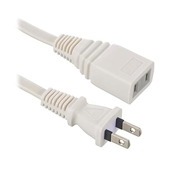 ストレートプラグホワイト/3m/HS-T13EDLP22・パッケージ個数:1・ 特 長 　難燃・耐熱ボディ：コンセント周りに熱に強いPBT樹脂使用・丈夫な二重被ふくコード：導線の二重被ふくでコードの強度を向上　ストレートプラグ：耐トラッキン...