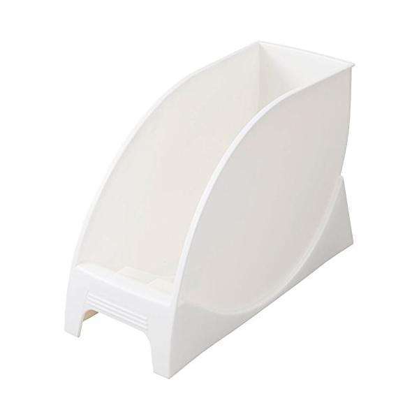 ホワイト/24cmまでのお皿用/SD-OS・Size:24cmまでのお皿用PatternName:お皿収納・パッケージ個数:1・製品サイズ / 幅10×奥行25×高さ16cm・材質 / ポリプロピレン・原産国 / 中国・お皿を立てて省スペー...