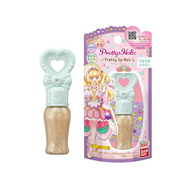 ゴールド/-/-・メイクアップでキラキラハッピー・「Pretty Holic」は『あなたの「前向きな心」「信じる心」「諦めない心」をコスメの力で応援する』という想いがこめられたコスメブランドです。・キッズのデリケートなお肌を考え、水や石鹸で...