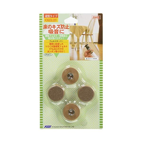 ブラウン/-/FK-25・パッケージ個数:1・サイズ:2.5×2.5×cm・本体重量:0.1kg・・硬質タイプ・・振動をやわらげ、吸音にも役立ちます。階下に気兼ねなくイスがひけます。・・環境に配慮したVOC対策硬質フェルト、打ち込むだけの簡...