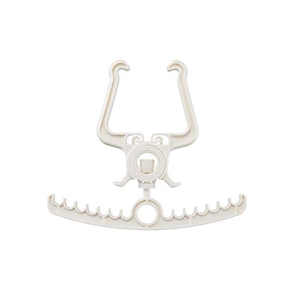 ホワイト/?02)はさんでハンガー/219578・Size:?02)はさんでハンガーColor:ホワイト・パッケージ個数:1・本体サイズ:約W24.5xD2.1xH21cm・耐荷重:約3kg・生産国:日本・素材:ポリプロピレン、ポリアセタール