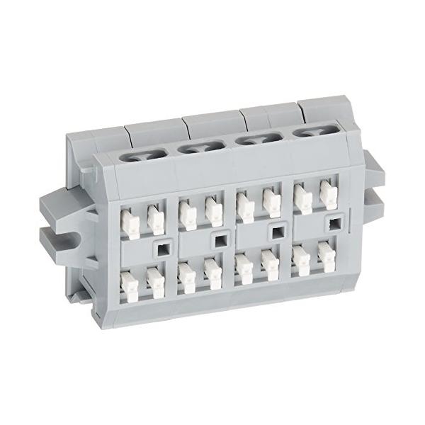 -/-/ML1700B4P・パッケージ個数:1・サトーパーツ スクリューレス端子台 ML1700B4P