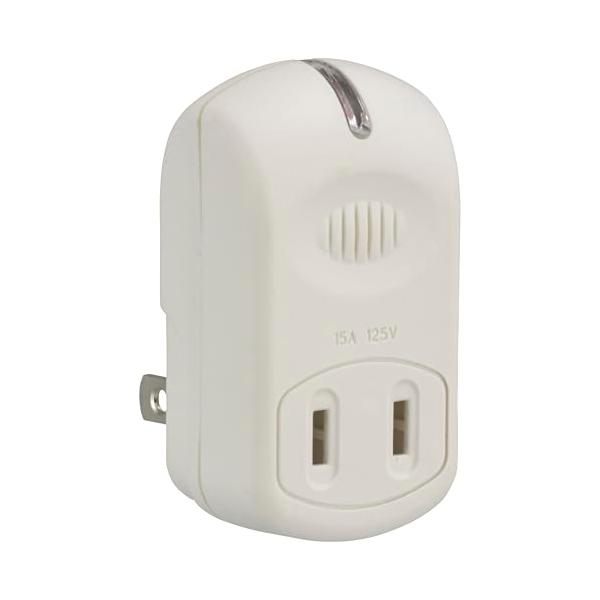 ホワイト/1個口/HS-TM1MK3PBT-W (00-5090)・パッケージ個数:1・コンセント：1個口・15A 125V 合計1500ワットまで・バリスタ電圧：390V、制限電圧：650V、最大サージ電圧：60000V・雷サージ軽減素子...