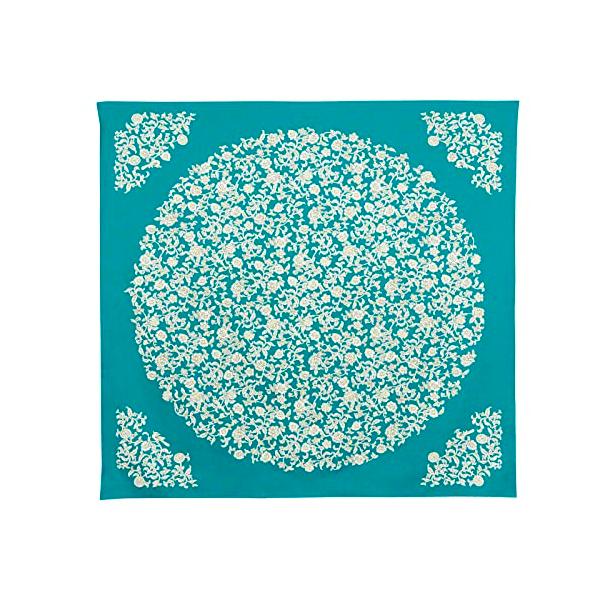 花柄グリーン/145cm x 145cm/22007-405・Color:グリーン・パッケージ個数:1・商品サイズ:約145×145cm