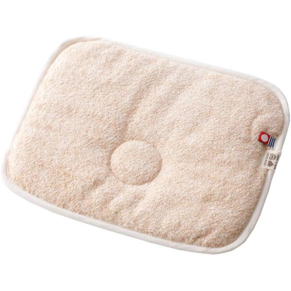 【新生児から使える今治タオルのベビー枕】枕の高さを低くしているので、安心してご使用いただけます。【オーガニックコットンを使用したふわふわやさしい肌ざわり】赤ちゃんがぐっすり眠れるよう、後頭部がしっくり収まる形状になっています。色はやわらかい...