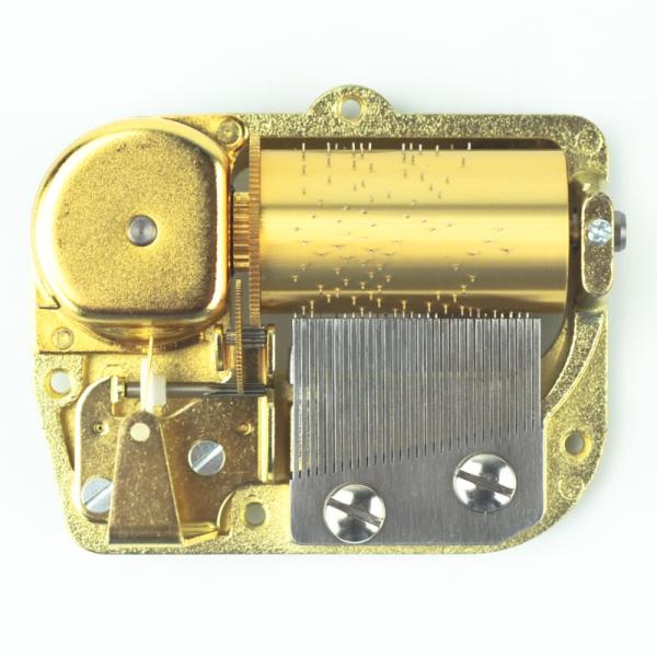 曲目・ケース・メッセージ加工を自由に組み合わせて作るカスタムメイドオルゴール用ムーブメントです。 当店で在庫している商品ですので、箱に組み込み、すぐに発送できる商品です。ジャンル：洋楽POP曲目：Edelweiss（エーデルワイス ）/ t...