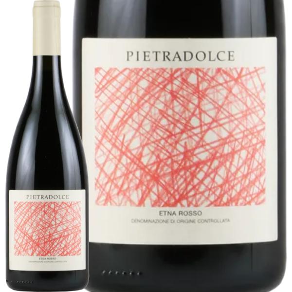 エトナのテロワールを自然のままに表現し、評価誌から絶賛される新星。若樹のブドウで造られる、滑らかな口当たりが魅力の赤ワイン。2022 PIETRADOLCE ETNA ROSSO / PIETRADOLCE◆商品カテゴリ：赤ワイン◆容量：7...