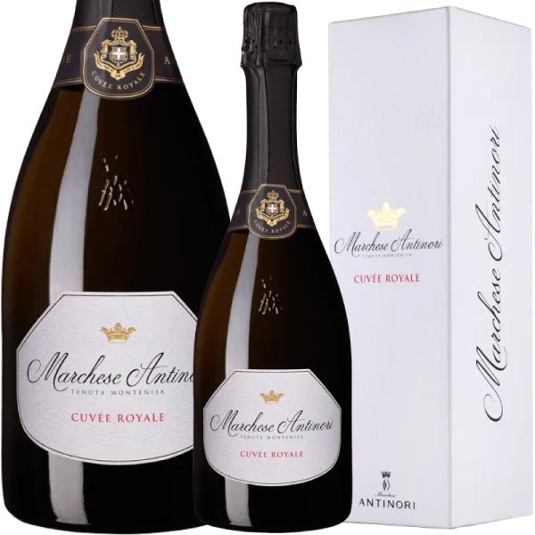 イタリアの偉大なワインメーカー、アンティノリ家が手掛けるフランチャコルタ。柔らかく可憐な「アンティノリの宝石」。MARCHESE ANTINORI FRANCIACORTA CUVEE ROYALE [BOX] / MONTENISA◆商品...