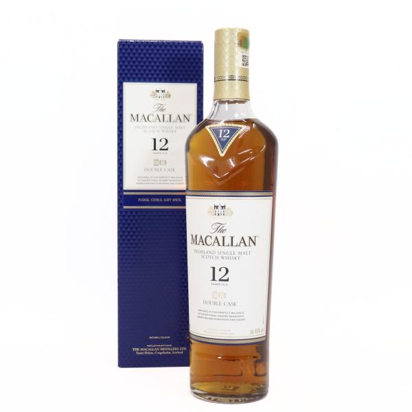 The MACALLAN ザ・マッカラン ウイスキー 12年 ダブルカスク 700ml 40% 箱あり 中古 T / 11394 HM
