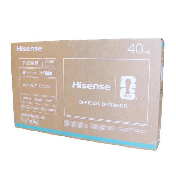未開封 ハイセンス 40V型 40C35R 液晶テレビ 40インチ スマートTV Hisense 2026年 中古 S限 / 15556 HM