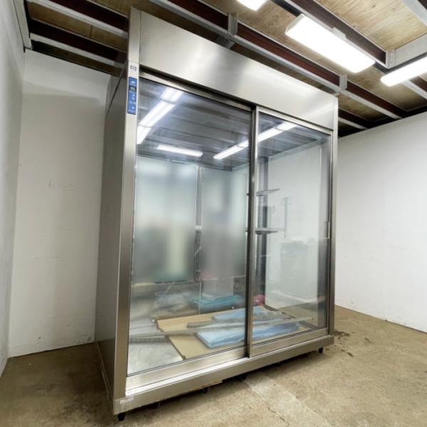 ＜仕様＞商 品 名 ：フラワーショーケースメーカー：大和冷機型　　番：DFA603-R-EC年　　式：2018年寸　　法：約 幅 1800mm × 奥行 1000mm × 高さ 2300mm重　　量：約 360kg電　　源：三相200V 5...