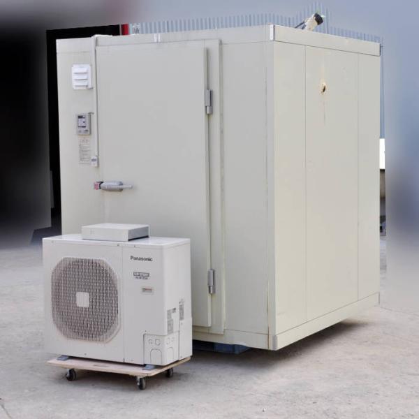 ＜仕様＞商 品 名 ：プレハブ冷蔵庫（1坪）メーカー：大和冷機型　　番：DP410F-19寸　　法：約 幅 1800mm × 奥行 1940mm × 高さ 2100mm（ベース部分、ユニット未含む）型　　番：室内機（プレハブ冷却ユニット） ...