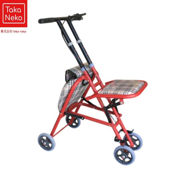 【高品質素材】 高強度金属パイプを使用した本品は、自重4.5kgながら120kgの耐荷重を実現。鮮やかなレッドカラーで視認性抜群、座面は通気性に優れたエコ素材採用。安全性と耐久性を両立した設計です。【頑丈で長持ち】 折りたたみ式の金属フレー...