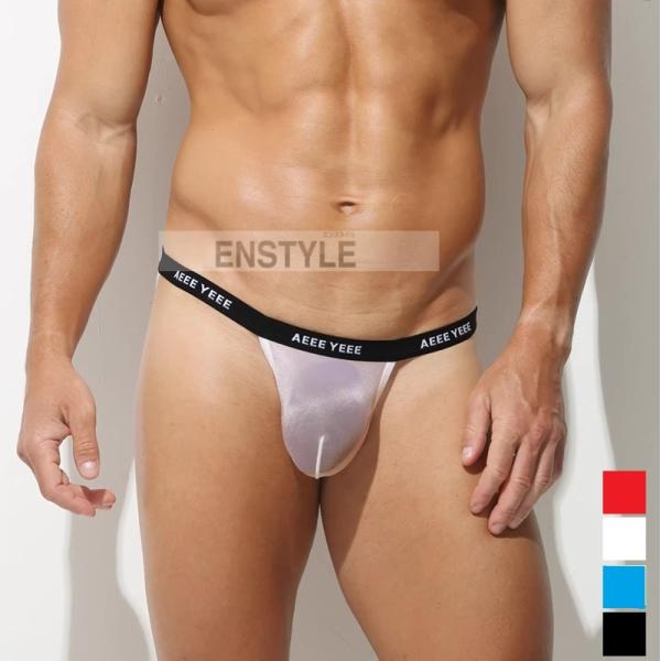 【発売日：2026年04月09日】バックから生地を前に持ってきて、穴に通して固定するメンズビキニです。このトリッキーなパンツは、今までにない画期的かつ斬新なものです。履き方がとてもユニーク！お尻部からおむつを履くようなスタイルで、わっか部分...