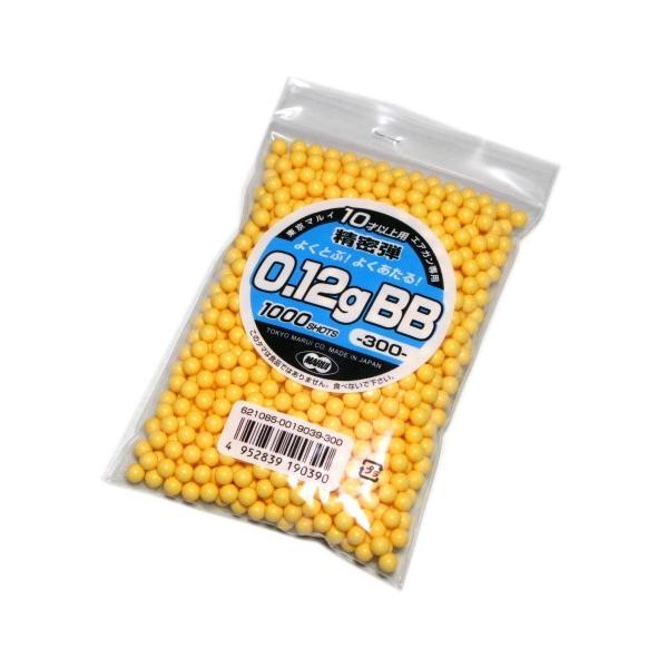 東京マルイ　エアガン用 ＢＢ弾　0.12g 1000発入東京マルイ製各種Ｇｕｎ共用の６ｍｍＢＢ弾です対象年齢１０才以上用のトイガンなどに最適！■無保証投函便 発送対応品（単品時のみ）