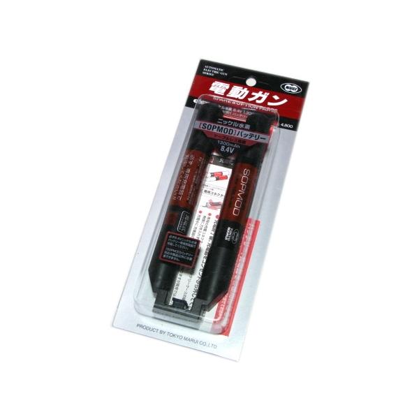 電動ガン用 ニッケル水素 8.4V 1300mAh SOPMOD バッテリー　東京マルイ東京マルイ (No.151)電動ガン用 ニッケル水素 バッテリー8.4V 1300mAh同社製　電動ガン専用 ケーブルレス接続バッテリーです次世代電動ガ...