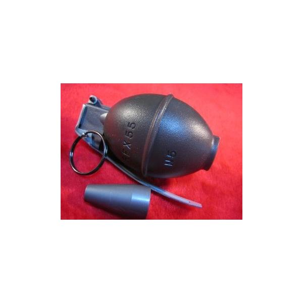 M26 (レモン) ダミー 手榴弾 BB弾ボトル　「飾りやコスプレ、ファッション小物に♪」　SPSP サンプロジェクトプラスチック製のダミー手榴弾です先端を外してノズルに交換可能BB弾ボトルとしても活用できます（あまり実用的とは言えませんが...
