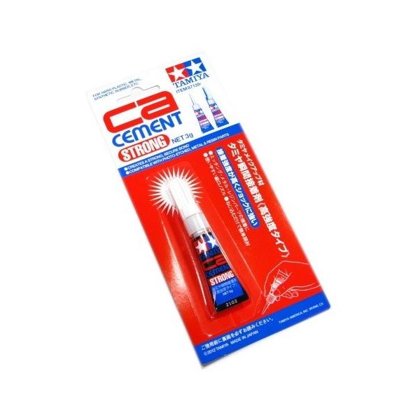 タミヤ 瞬間接着剤 ≪高強度タイプ≫ 3g 「ショックに強い!」 タミヤ模型タミヤ模型NET：3g接着強度が強くショックに強い！細口ノズルで使いやすい！[用途]硬質プラスチック、金属、合成ゴムなど