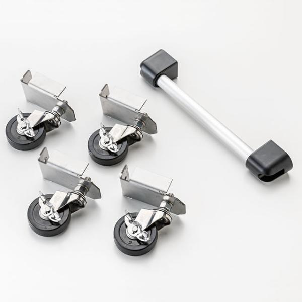 ※こちらのオプション商品はクリーンストッカー本体と同時にしか購入できません。■クリーンストッカー対応オプション　キャスターセット移動がラクに行えるよう底面四隅にキャスター、側面（片側）に取手を取付けられます。■適用型式：CKS-1306、C...