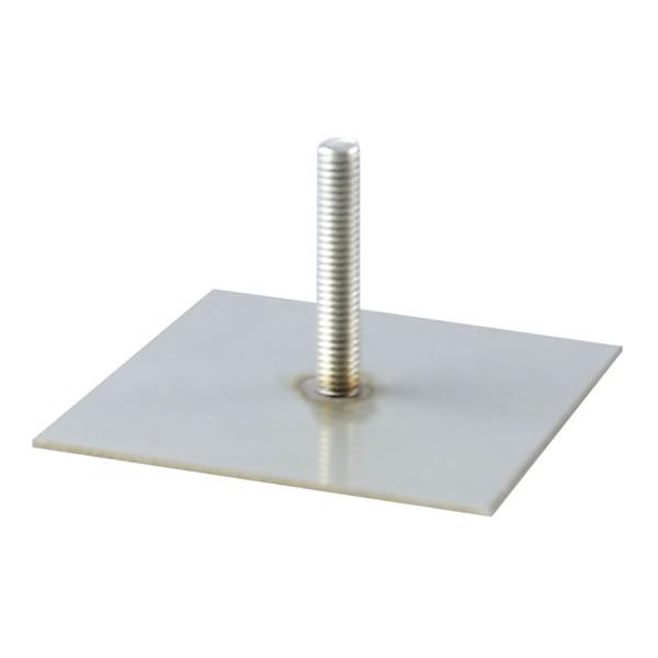 ■スタッド金具(両面テープ付き)裏面に引掛け穴が開けられなく取付けがしにくい場合、このスタッド金具を取付けていただくと(両面テープ貼り)壁面に1ヵ所穴を開けていただくだけで取付けがしやすくなります。■材料：SUS■サイズ：幅50mm×高さ5...