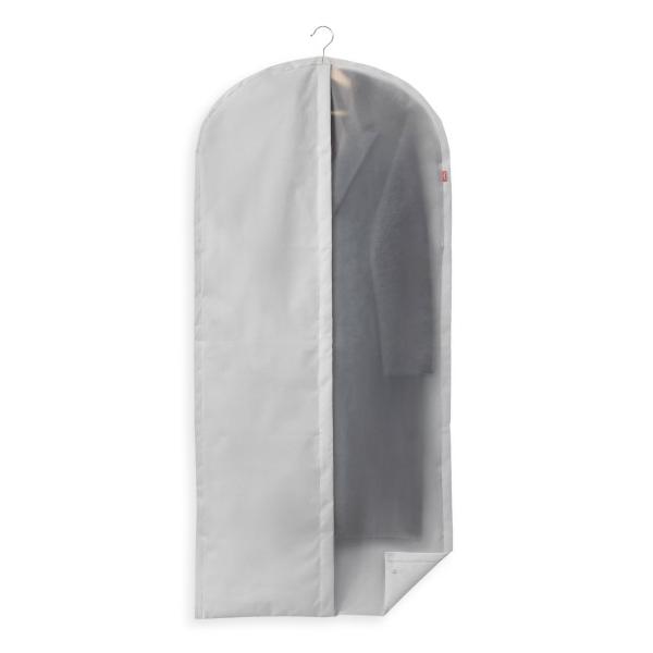 洋服カバー 衣類カバー クロージングカバー M ホワイト クリア Rayen レイエン マチ付き 半透明 衣類が見える 衣類ケア 服 通気性 アントレスクエア