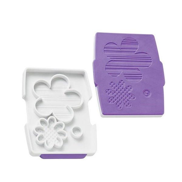 Wilton ウィルトン  / フォンダンプレスボタンフラワー BUTTON FLOWER FONDANT CUT &amp; PRESS SET 製菓 プレゼント ギフト スタイリッシュ おしゃれ アントレスクエア
