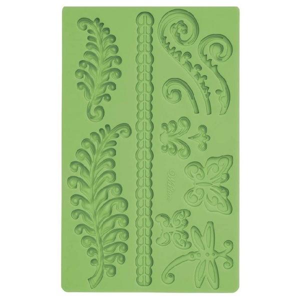 Wilton  ウィルトン  / ガム＆フォンダンモールド ファーン GUM &amp; FONDANT MOLD FERN 製菓 プレゼント ギフト スタイリッシュ おしゃれ アントレスクエア