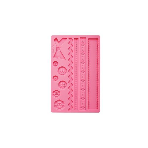 Wilton  ウィルトン  / ガム＆フォンダンモールド ファブリック FGP SILICONE MOLD FABRIC 製菓 プレゼント ギフト スタイリッシュ おしゃれ アントレスクエア