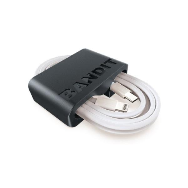 ケーブルホルダー バンディット 1pc ダークグレー Hip product Factory ヒッププロダクトファクトリー プレゼント ギフト おしゃれ スタイリッシュ アントレスクエア