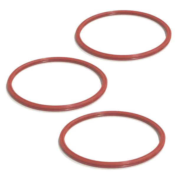 Ascentシリーズ専用 ブレンディングカップ600mlとブレンディングボウル225ml用のシリコンゴム(パッキン)３個です。【使用上の注意】　・火のそばに置かないでください。・初めてお使いの際は中性洗剤で洗ってからご使用ください。・食洗機...