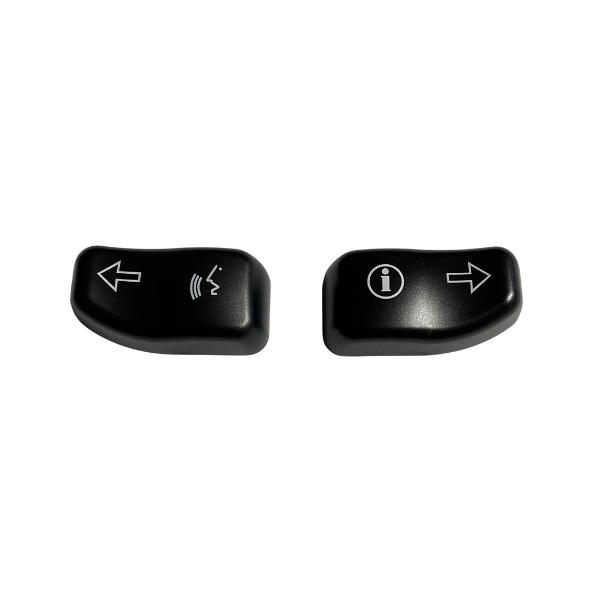 【メーカー名】Harley-Davidson / ハーレーダビッドソン【品名】TURN SIGNAL KEY CAP LEFT &amp; RIGHT / ターンシグナルキーキャップ 左右セット【品番】71500055：LEFT TURN ...