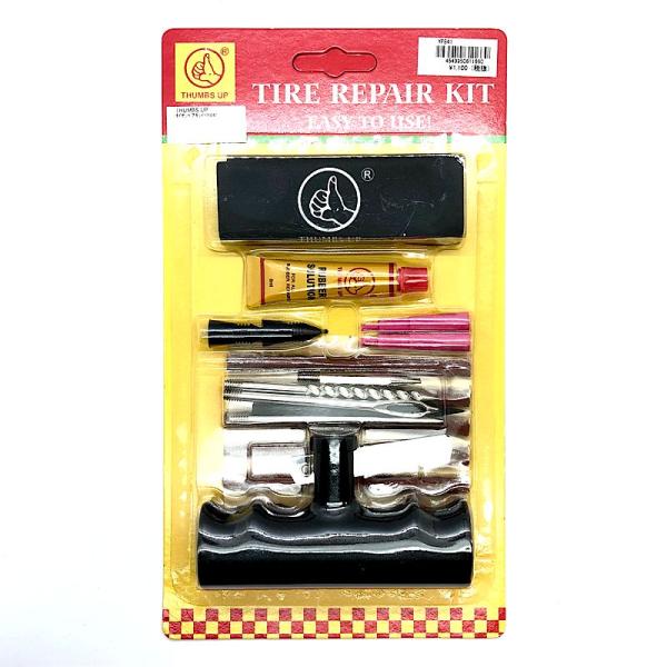 THUMBS UP「サムズアップ」タイヤリペアツールは、タイヤリペアツールの製造販売に35年以上の歴史を持つ台湾のYING PAIO社のブランドとして自動車用、モーターサイクル用、自転車用のタイヤリペアツールとして高い品質と変わらぬ信頼性か...