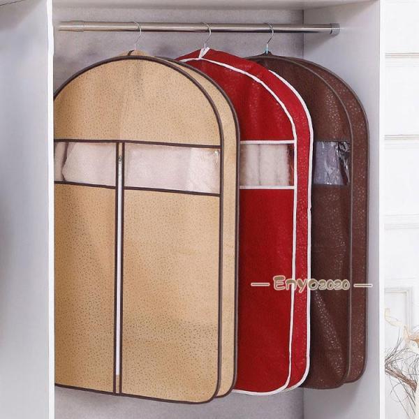 ■ 品名：衣装カバー■ 素材：不織布■ カラー：全6色検索ワード：衣装カバー 洋服カバー 半透明タイプ まとめてタイプ ホコリ防止 衣替え 衣類収納ケース 取り付け簡単 衣類カバー ウエアカバー 洋服カバー 衣類 マチ付き 収納カバー 型崩...