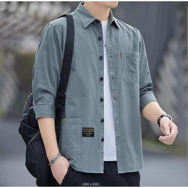 商品詳細:カラー:/ブラック/グレー/カーキ/ライトグリーンサイズ:/M/L/XL/2XL/3XL■商品説明さらっと羽織れるリラックス感のあるシャツさらっと羽織れる軽量な綿麻生地です。コーディネートに取り入れていただくだけで、爽やかで季節感...