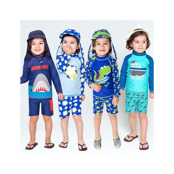 商品説明に可愛い姿を残したい!!!活発に動けるように手足の動きやすいスタイルで。明るく楽しく遊んでもらいたい!素材：ナイロン+ポリウレタン適応季節：夏※サイズ表記は目安です。誤差はご了承ください。※生産の関係により写真と色、柄が若干異なる場...