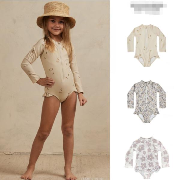 紫外線からお肌を守る！ママも安心でHAPPY♪お子様のデリケートな素肌を日焼けからばっちりガード◎ しっかりとした伸縮性のある生地と丁寧な縫製で、元気に動きまわるお子様にも安心！ワンピース風水着、お腹を冷やさない！たくさん動いて、たくさん遊...