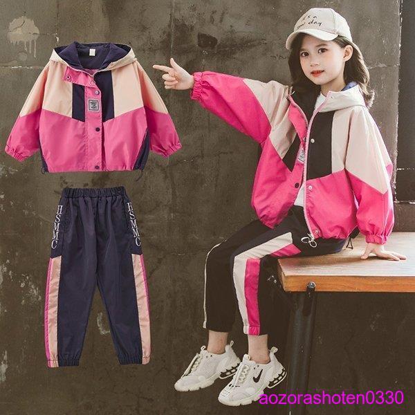 子供ジャージ キッズ 女子 上下 韓国子供服 セットアップ 春秋 秋着 秋物 秋服 トレーナー スウエット 切替 トレーニング ルームウェア 部屋着 トップス ボトムス ベビー服 ジュニア 女児 ガールズ 姉妹 双子 コーデ 誕生日 プレゼ...