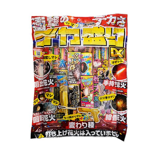 変わり種花火で超盛り上がる！打上花火が入っていないのにとっても充実！満足感マシマシのエキサイティングな花火セットです☆●商品サイズW510mm×H655mm×D35mm●薬量約117g●セット内容手持花火13本、線香花火4本、噴出花火6本、...